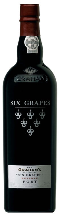 Graham's Six Grapes Reserve Ruby Port | Fine Wine Delivery