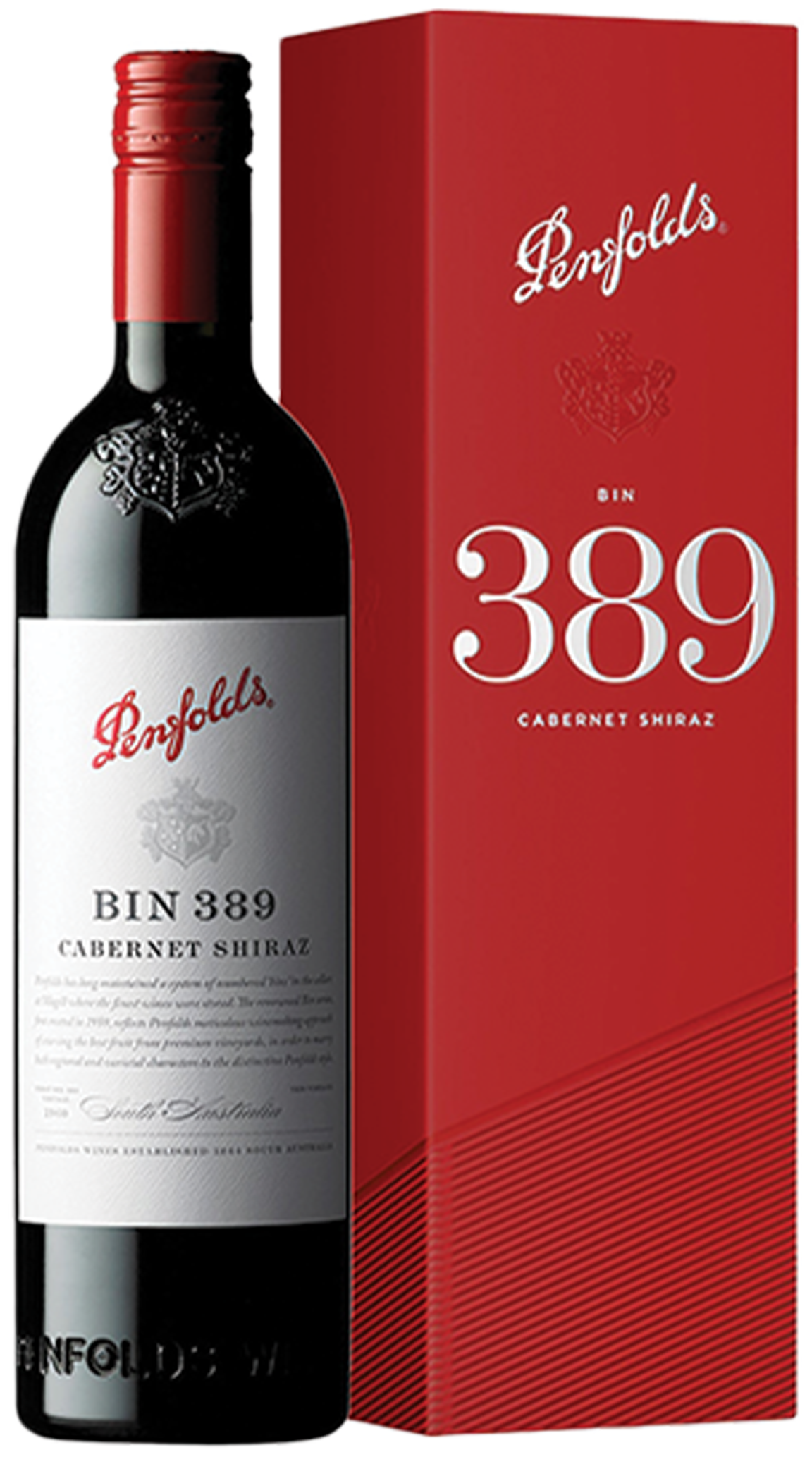 2021 Penfolds Bin 389 Cabernet Shiraz Gift Box - Fine Wine Delivery